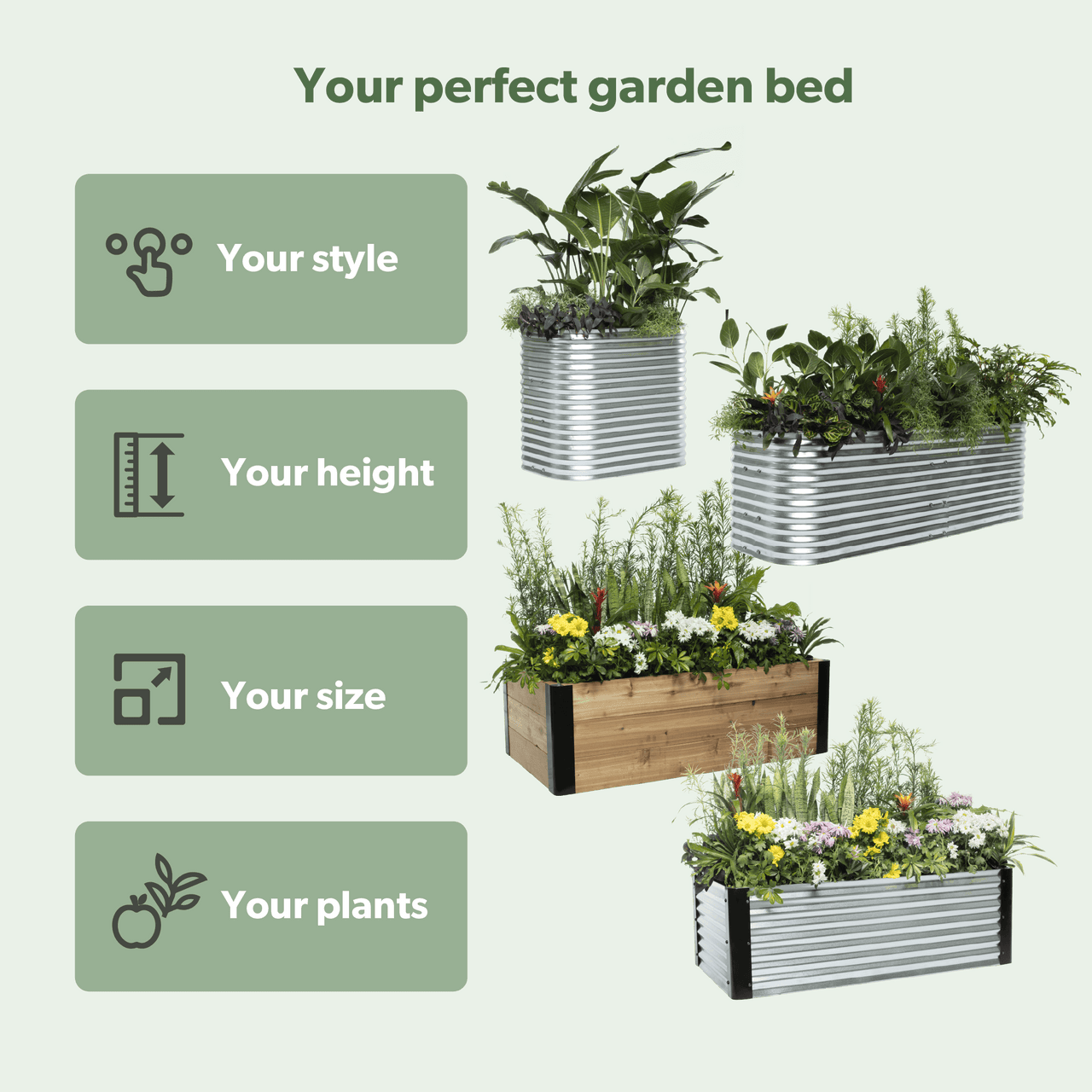 Raised Garden Bed: Discover — 30" High – Raised Garden Beds Canada